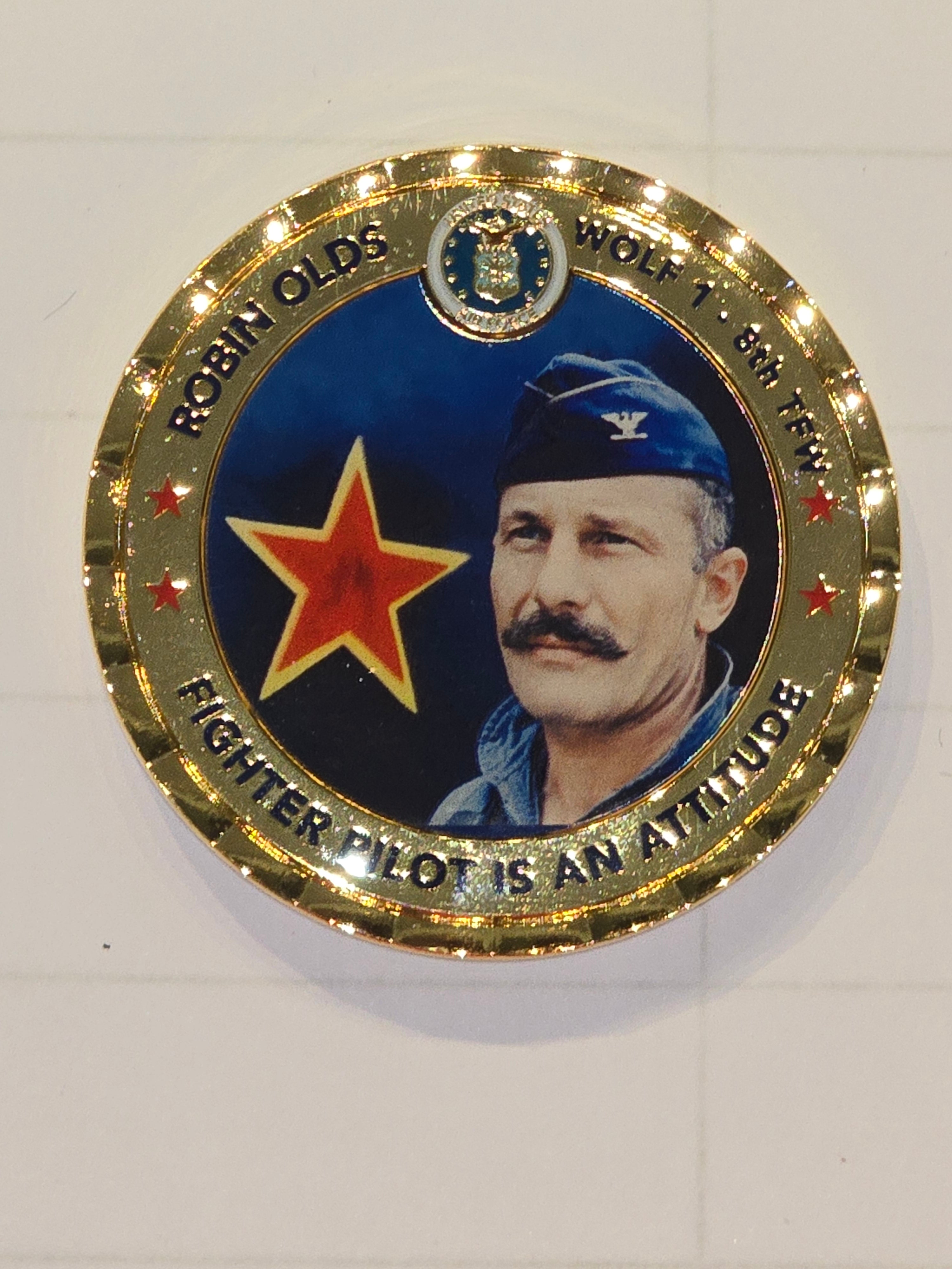 Robin Olds 100 Challenge Coin – AHP Store