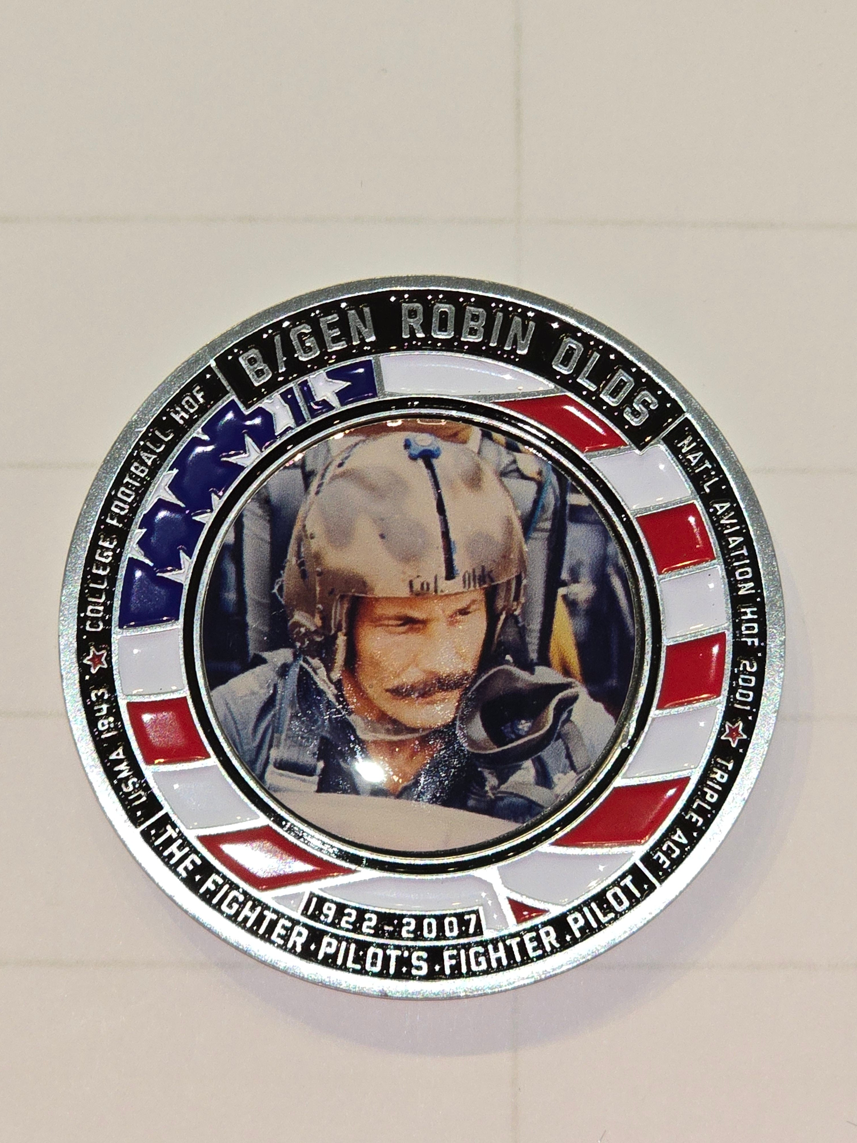 Robin Olds Challenge Coin – AHP Store
